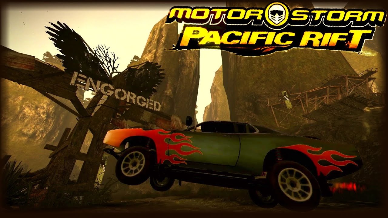 Engorged Rally Car in 0:54.69 | Motorstorm Pacific Rift - YouTube