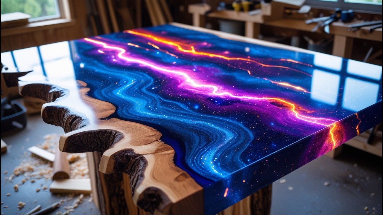 Creating "Lightning Bolts" on a Tabletop and Freezing Them with Blue ...