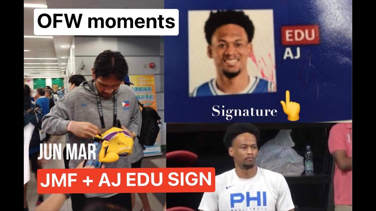 JUN MAR at AJ EDU (Pirmahan ) HONGKONG GAME || GILAS PILIPINAS - YouTube