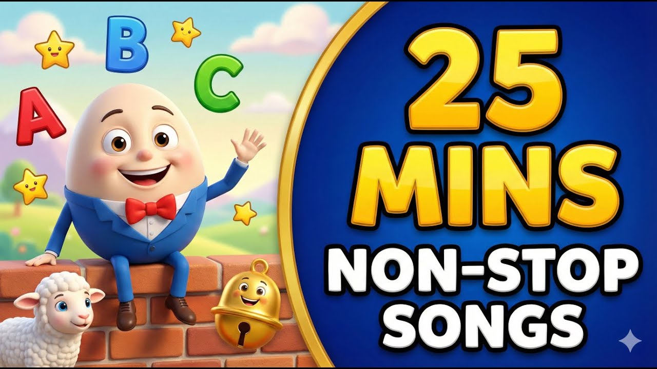 Top 5 Nursery Rhymes Collection | ABC, Twinkle Twinkle, Humpty Dumpty ...