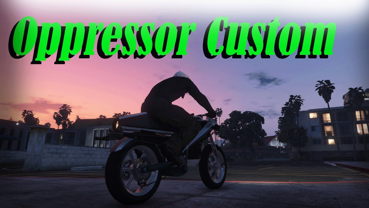 Gta 5 Online | Oppressor - Gunrunning Update - Customization And Test ...