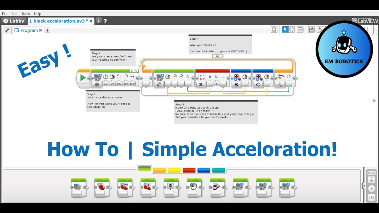 How To | Simple Acceleration - YouTube