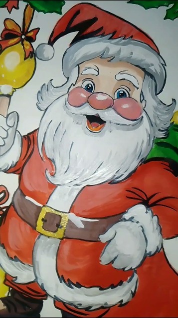 Sainta Clause Drawing #shorts#viral - YouTube