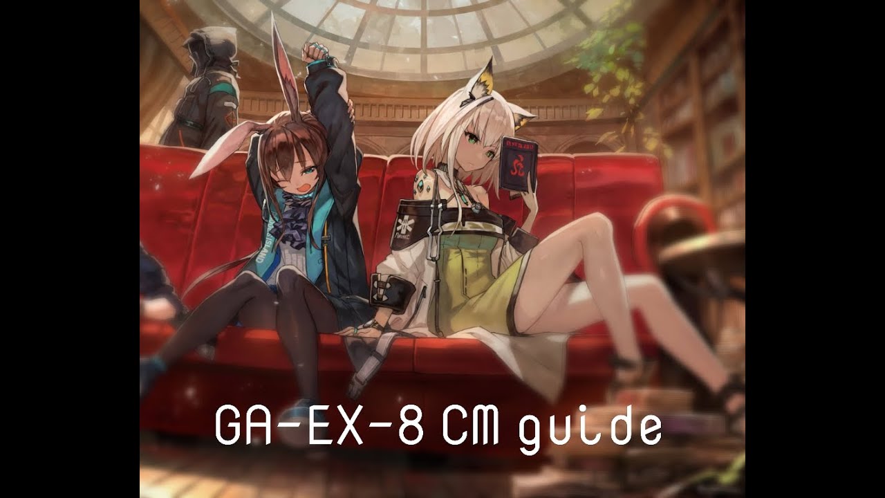 [Arknights] GA-EX-8 CM guide with kaltsit and amiya - YouTube
