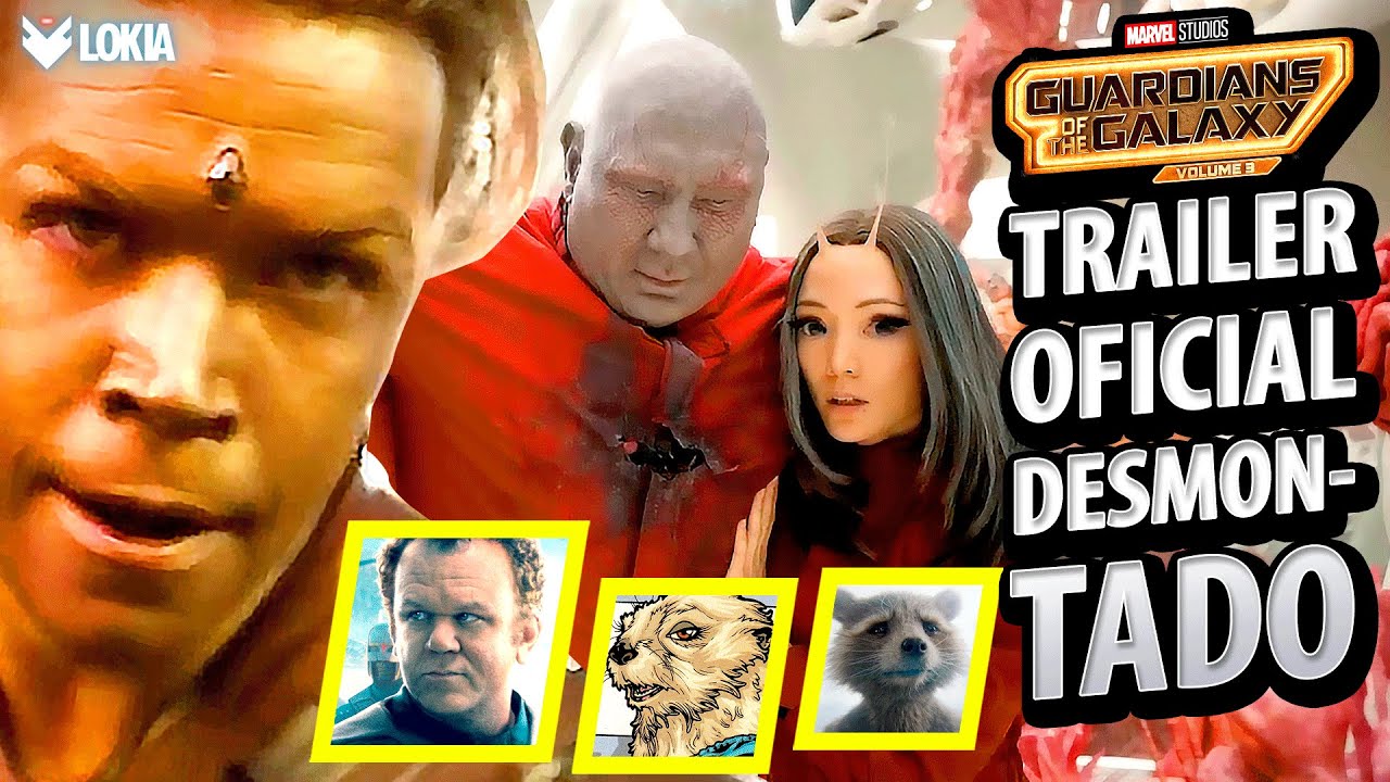 TROPA NOVA! GUARDIÕES DA GALÁXIA VOL 3 TRAILER DESMONTADO: ADAM WARLOCK ...