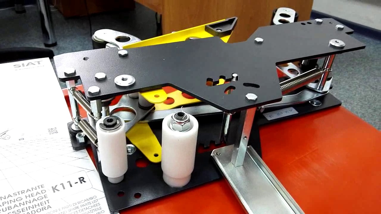 Заклеивающая группа K11 для оборудования SIAT - YouTube