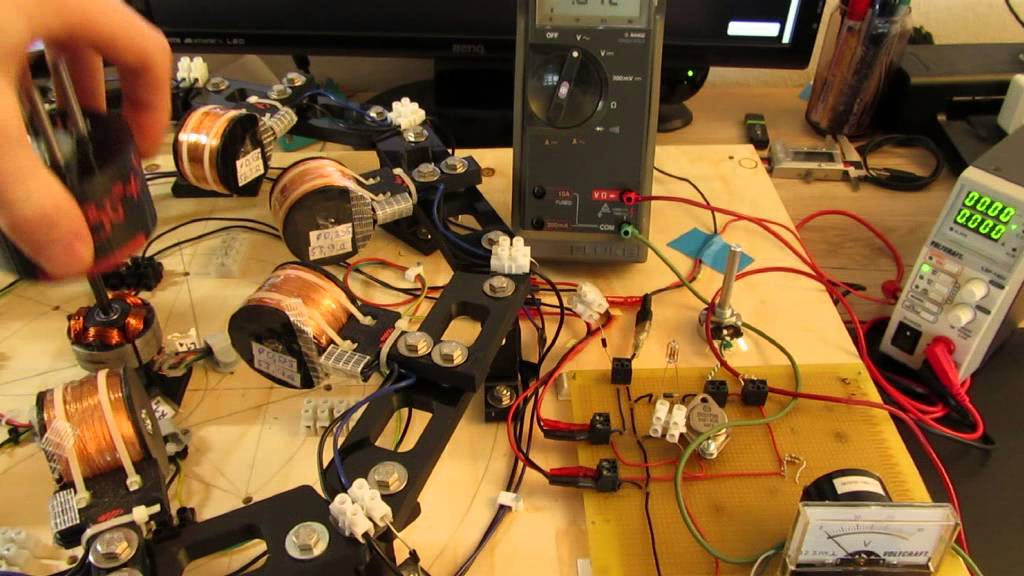 BMAG ( Bedini Motor and Low Lenz Effect Generator ) v1 Part 10 - YouTube