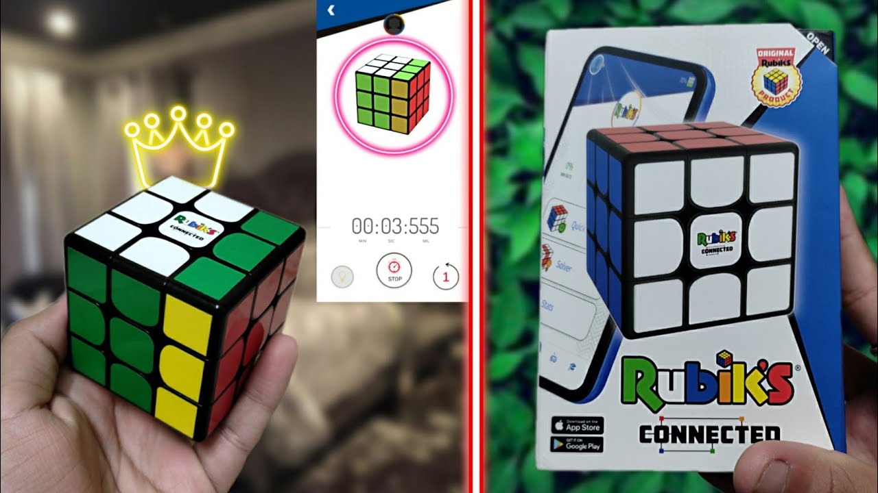 "RUBIK'S CONNECTED CUBE" (BEST SMART CUBE) UNBOXING+REVIEW||RUBIK'S ...