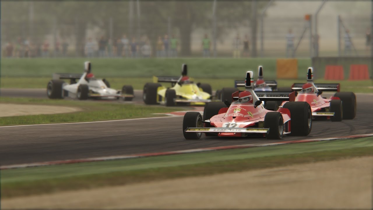 Ferrari 312T (F1 1975) Race @ Imola - Assetto Corsa - YouTube