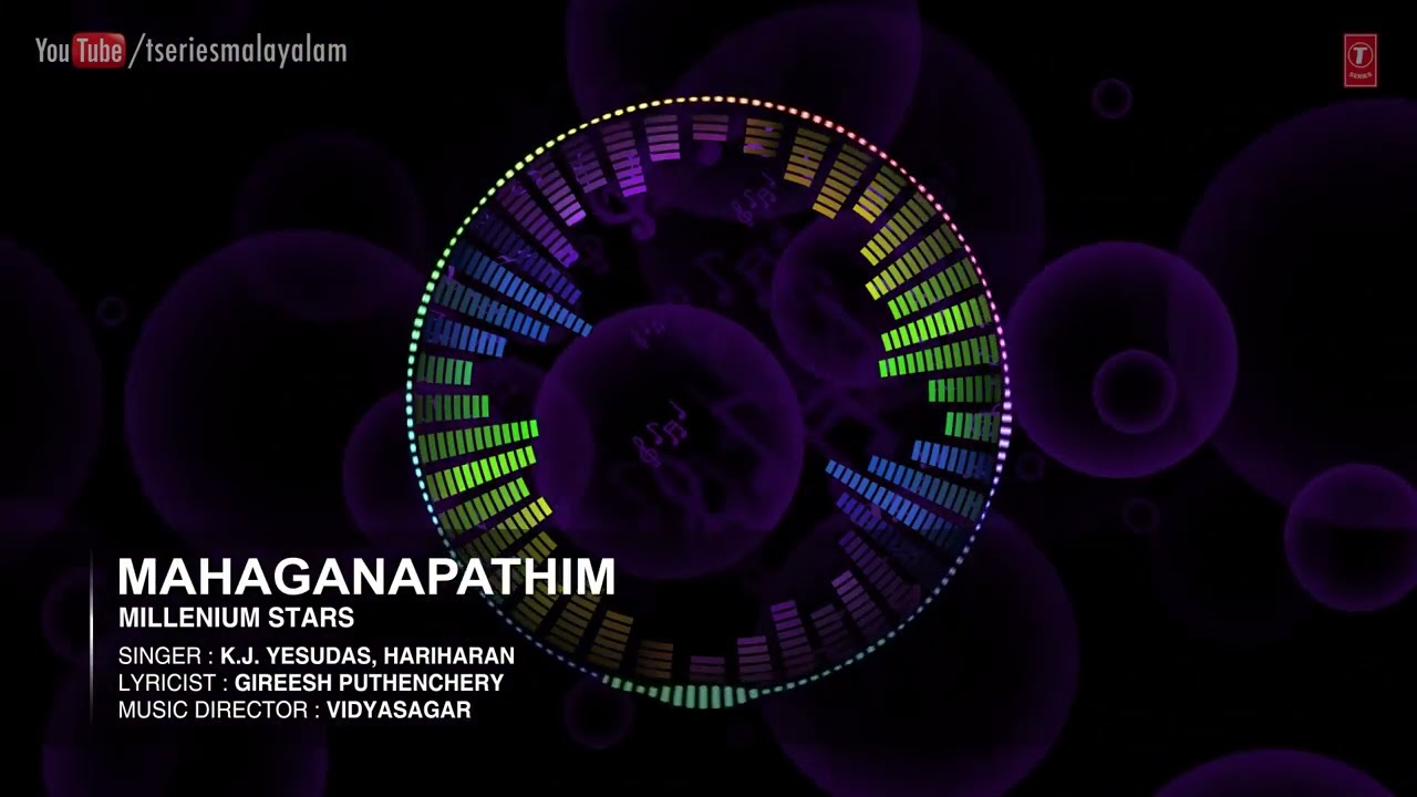 Mahaganapathim Full Song Malayalam Movie 'Millenium Stars' Jayaram ...