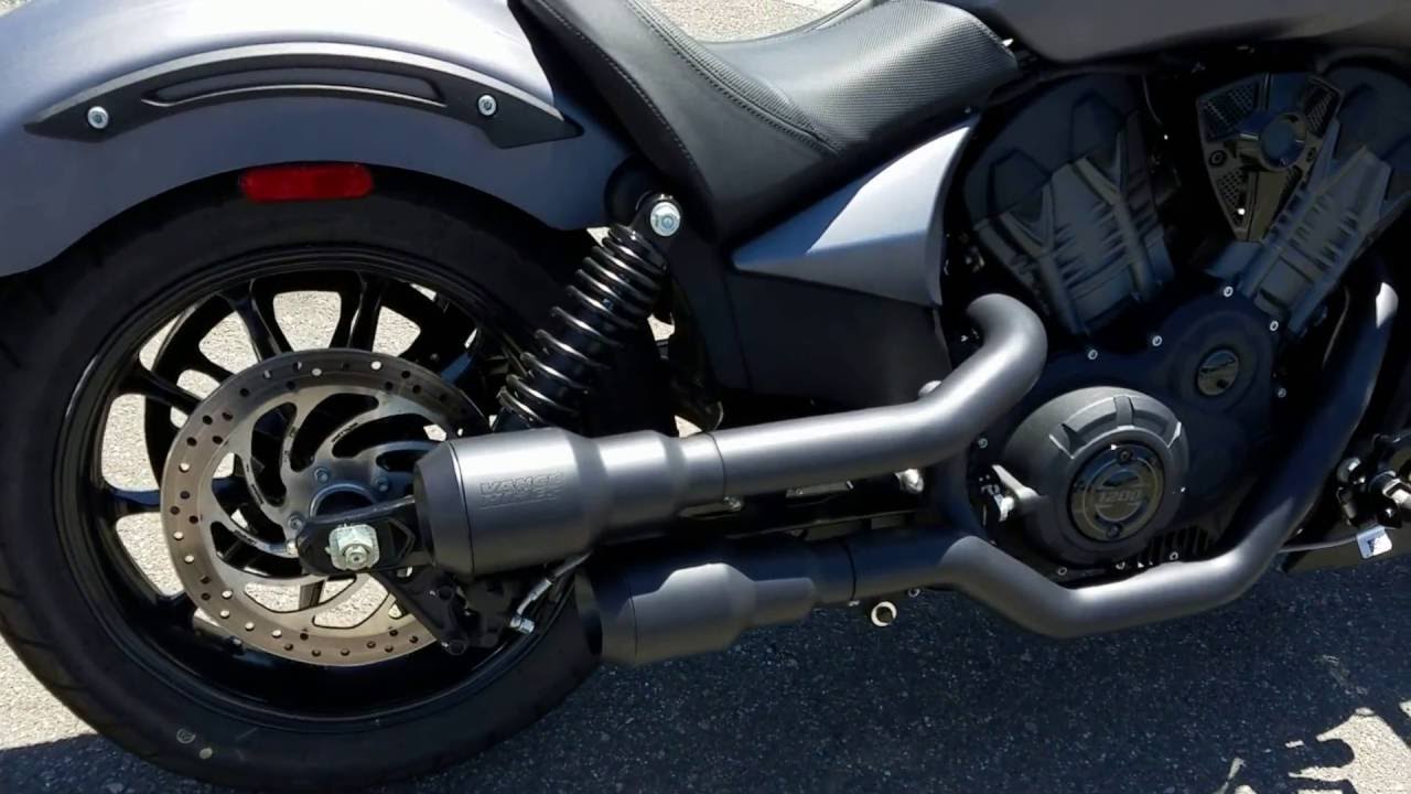 2017 Victory Octane with Vance & Hines HI Output Grenades!! - YouTube