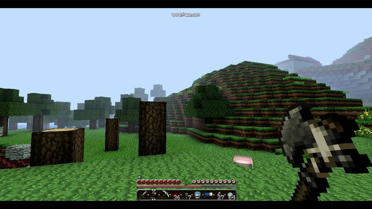 Minecraft Wierdness-Trees Without Leaves-Herobrine? *READ DESCRIPTION ...