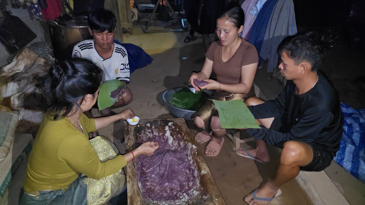 Tuav ncuav mov nplej ntshav noj mas qab tiag tiag - YouTube