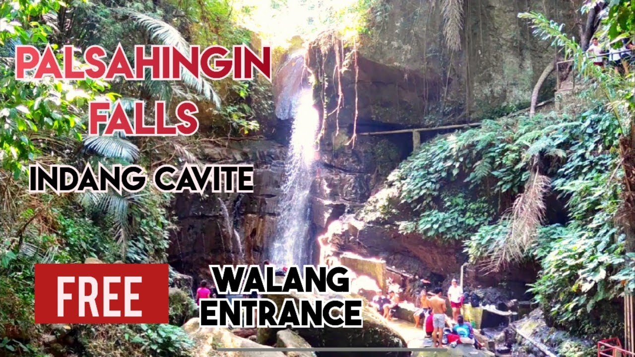 PALSAHINGIN FALLS,Indang Cavite - FREE lang dito walang entrance - YouTube