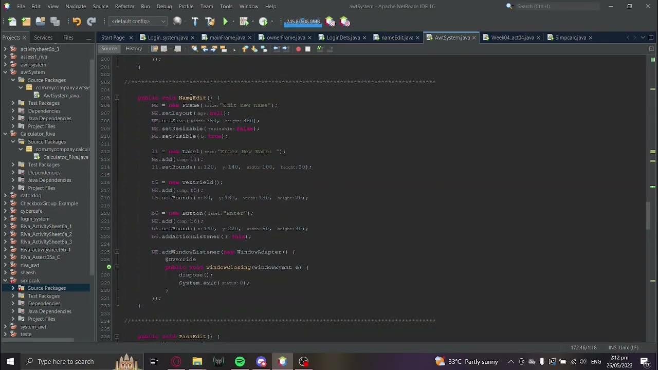 Java AWT Event Handling - YouTube