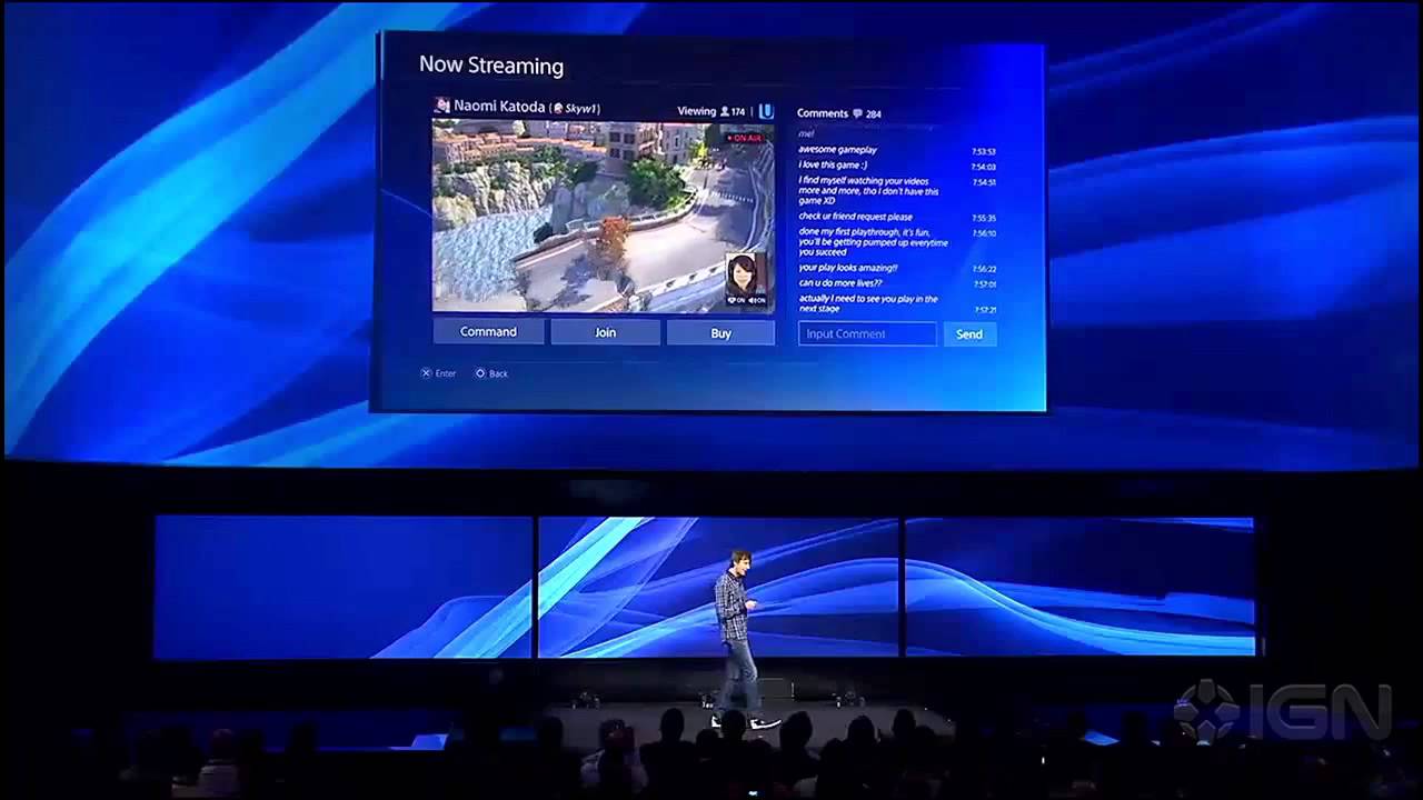 PS4 Menu Interface Demo - YouTube