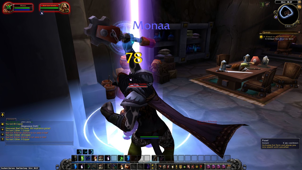 Quest 271: A Weezil in the Henhouse (WoW, Horde, Tauren, Druid) - YouTube