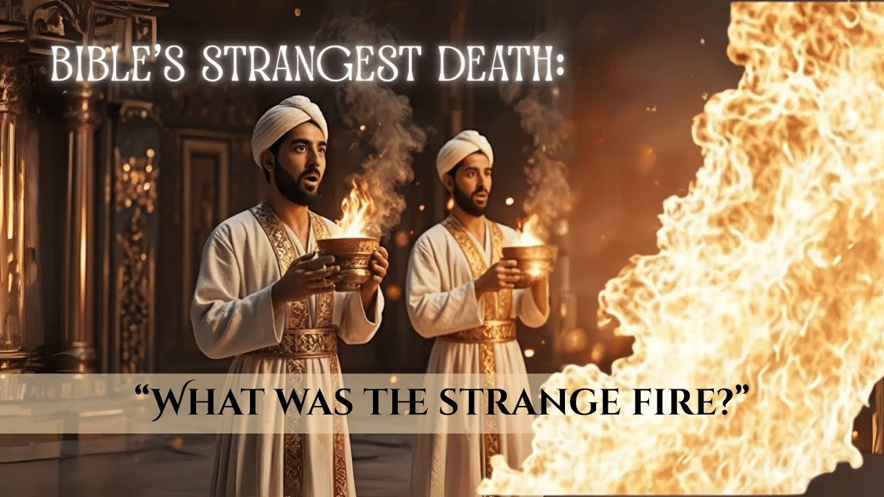 The Strange Fire of Nadab and Abihu #bible #biblehistory #biblemystery ...
