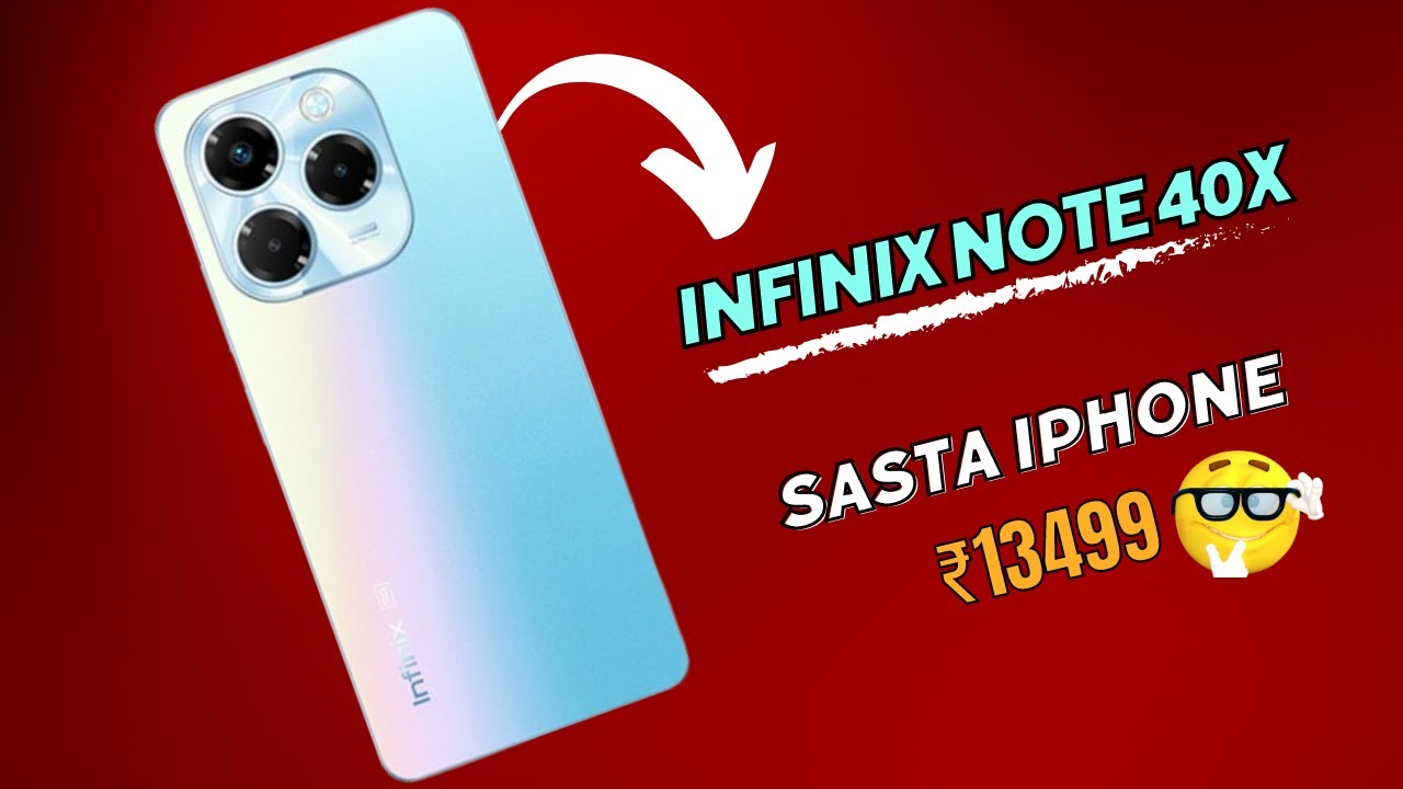 Infinix Note 40x 5G🔥₹13499 | 12GB Ram | Dimensity 6300 | Infinix Note ...