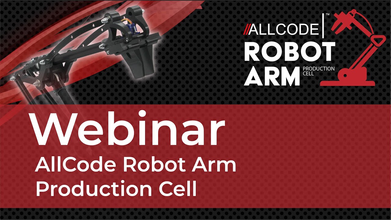 New AllCode Robot Arm Production Cell Launch Webinar - YouTube