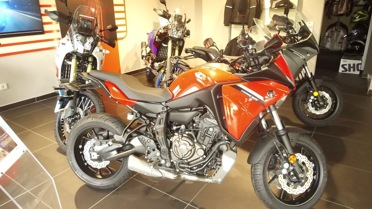 2021 Yamaha Tracer 7 Red - YouTube
