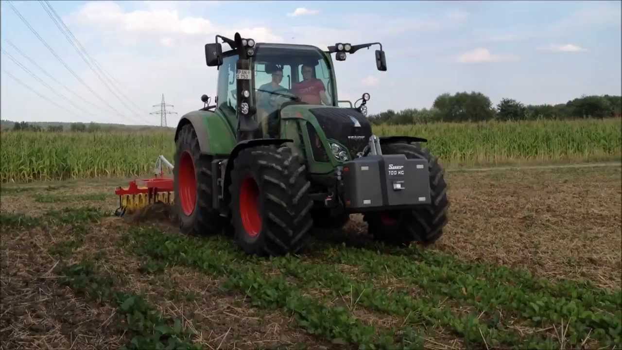Fendt 720 Vario scr mit Pöttinger Synkro 3030 (Vorführgespann) [Full-HD ...