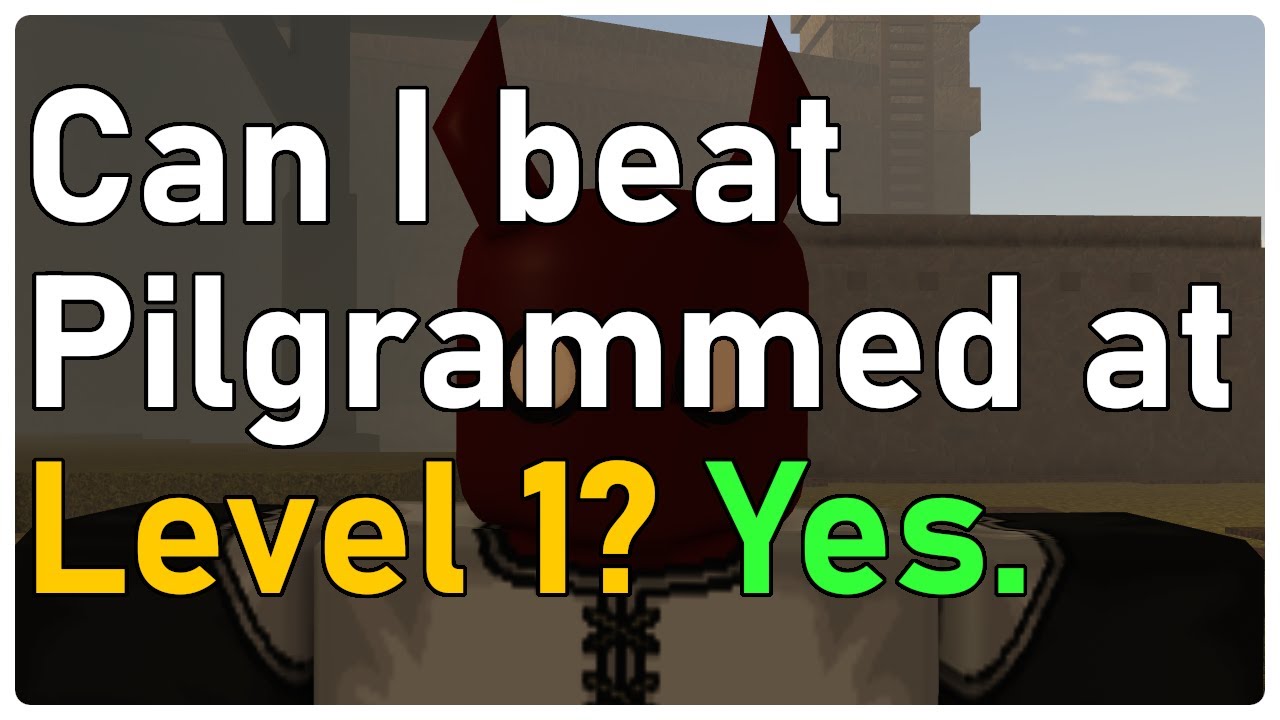 The Level 1 Challenge / Pilgrammed - YouTube