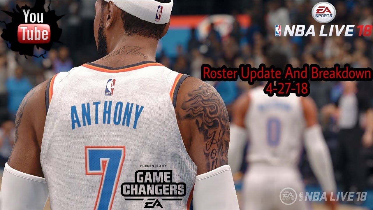 Nba Live 18/ Roster Update Breakdown 4-27-18 - YouTube