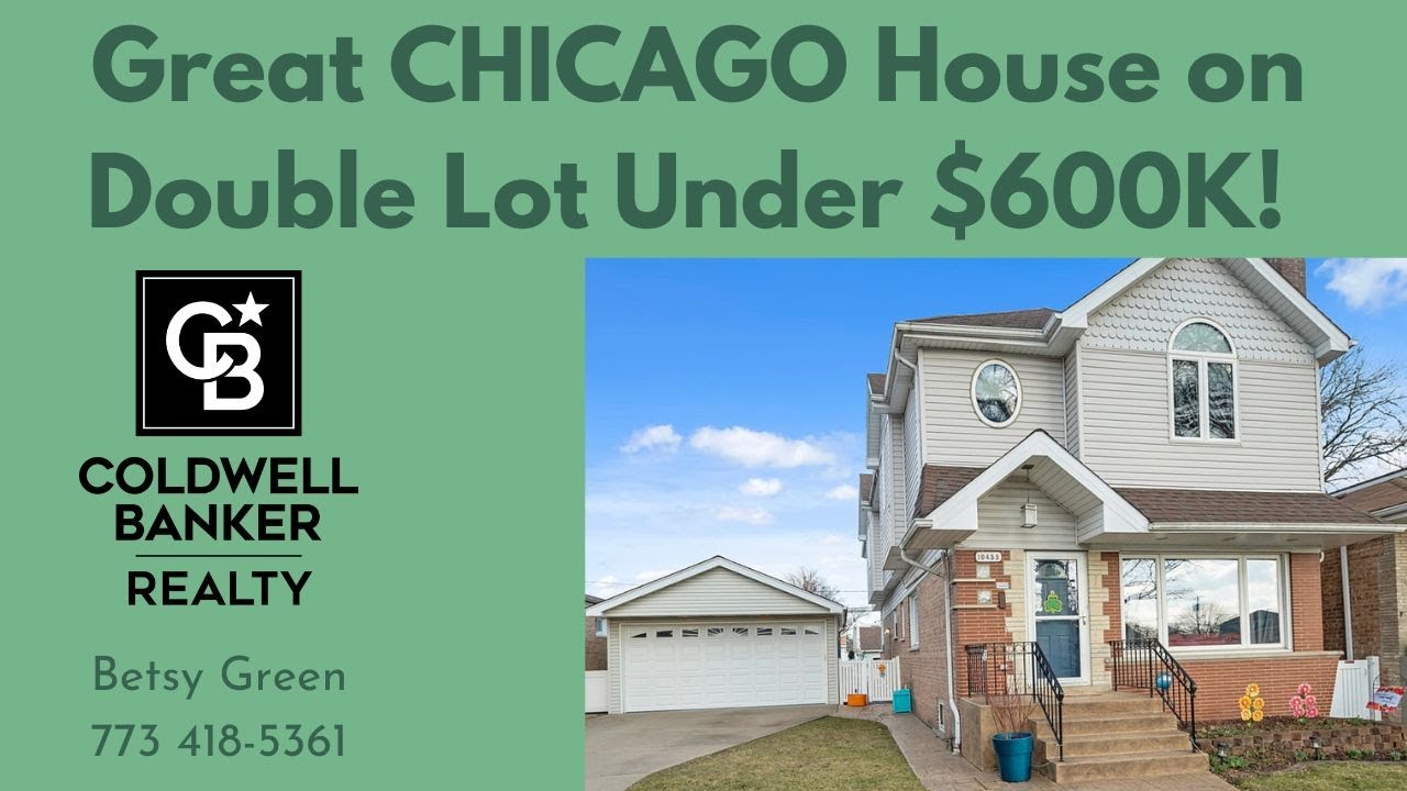 Great Chicago House on Three Levels and a Double Lot! - YouTube