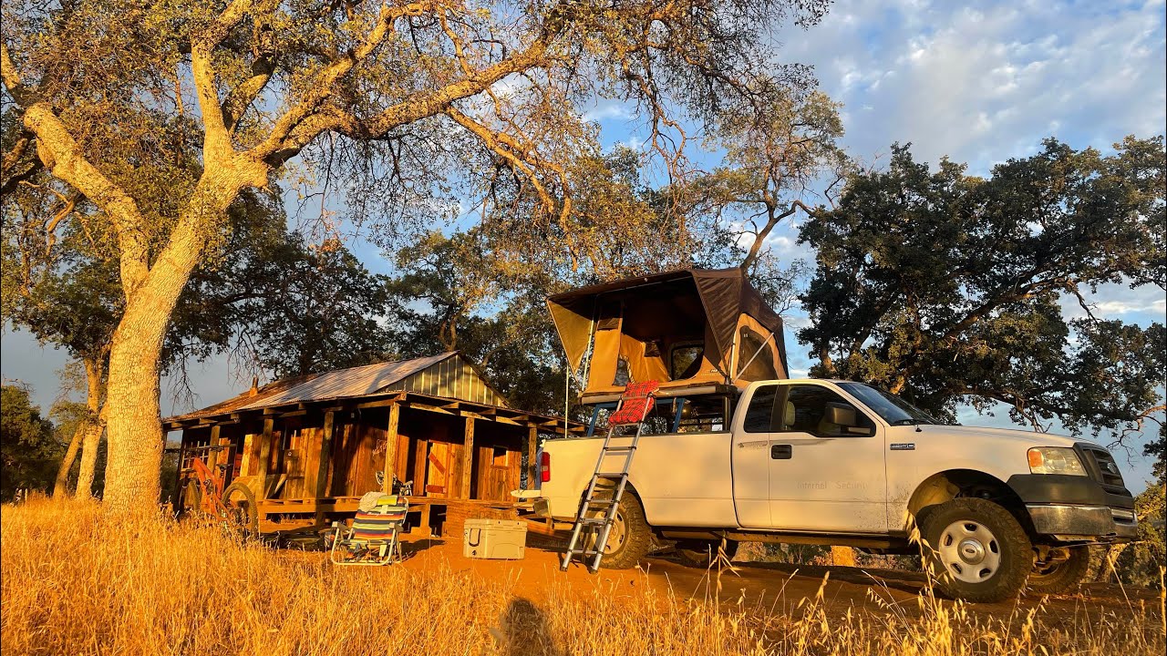 Camping, Abandoned Mining Camps, and Sniping For Gold! - YouTube