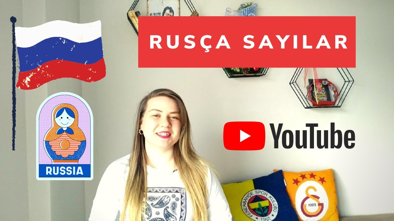 Rusça Sayıların Okunuşları ve Yazılışları. - YouTube