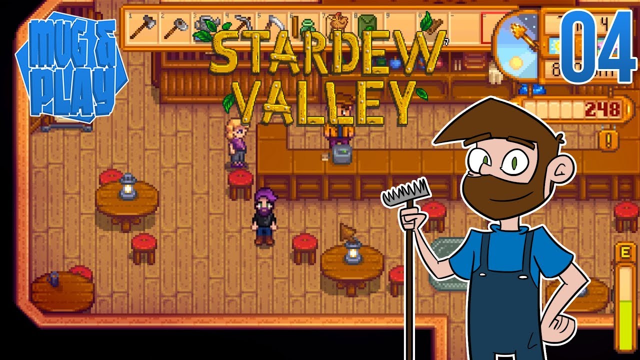 A Coin in the Jukebox! | Stardew Valley (Part 04) - YouTube