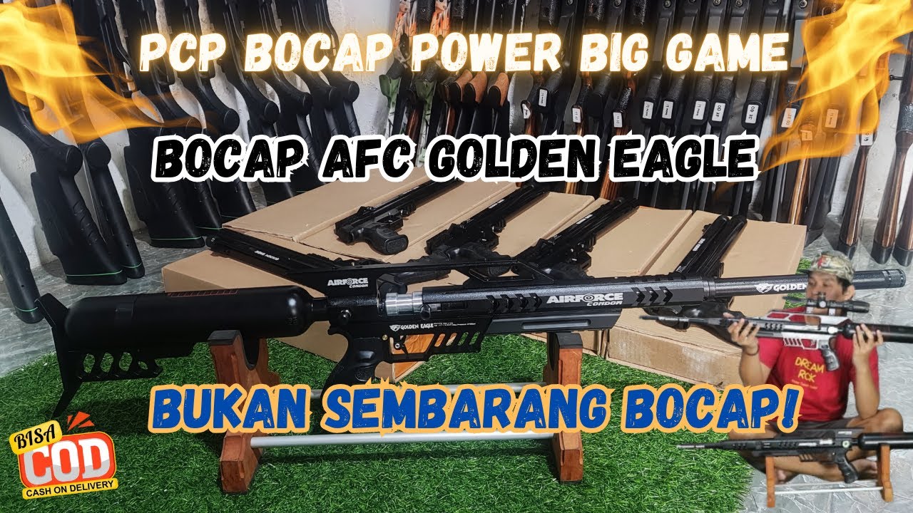 senapan angin bocap power big game | pcp paket komplit | pcp bocap AFC ...