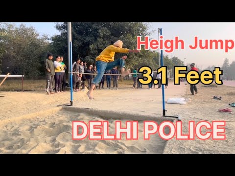 Heigh jump 3.feet Delhi Police Full video //PARA DEFENCE ACADEMY ROHTAK ...