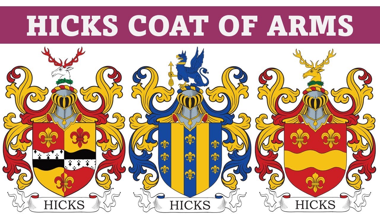 Hicks Coat of Arms & Family Crest - Symbols, Bearers, History - YouTube