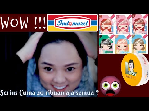 INDOMARET KELEWATAN BANGET SIIHH INII.. BEDAK LIPSTIK SEMUA SEMUA NYA 20.000 an !