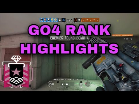 GO4/RANK HIGHLIGHTS | BEST CONSOLE SETTINGS | RAINBOW SIX SIEGE - YouTube