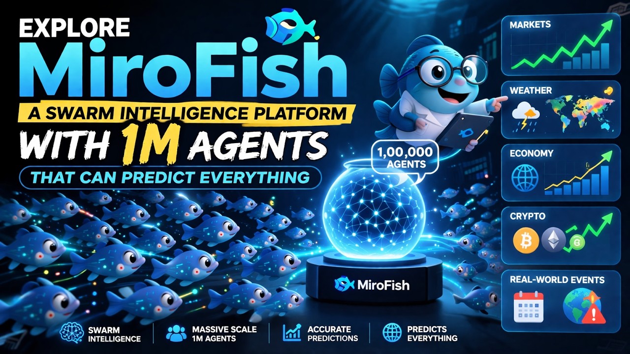 Explore MiroFish - A Swarm Intelligence Platform with 1M Agents That ...