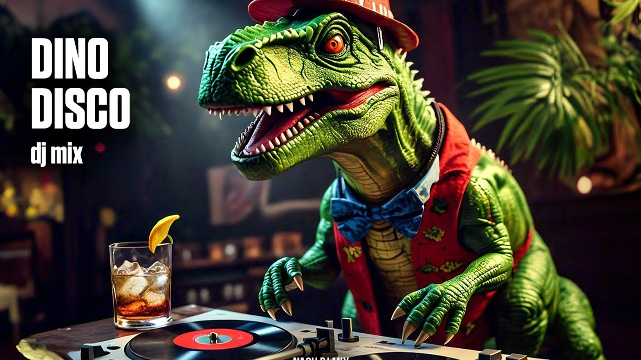 dino disco set while drinking vermouth - YouTube