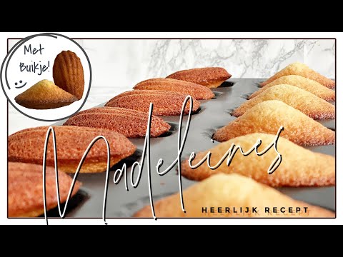 De Allerlekkerste Madeleines Maak Je Zelf! - YouTube