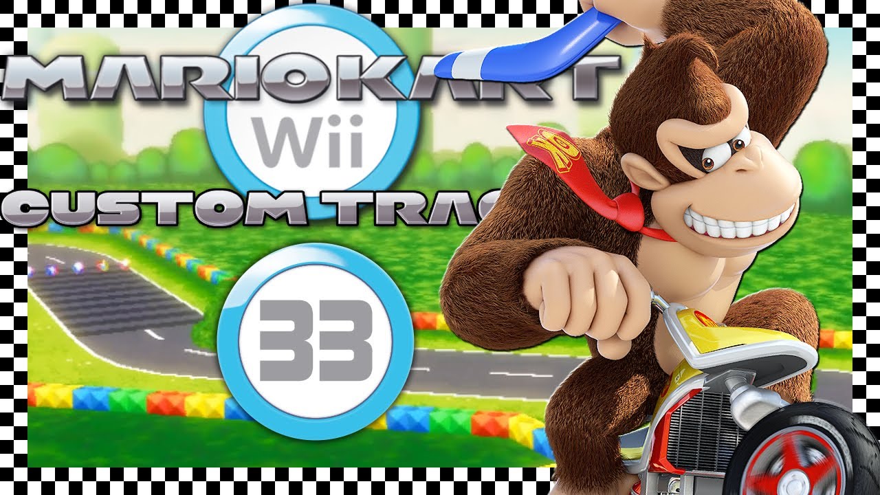 MARIO KART WII CUSTOM TRACKS # 33 🔧 Checkpoint-Cup mit Donkey Kong ...