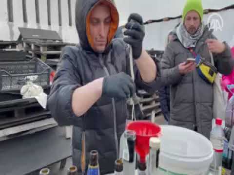 Sivillere molotof kokteyli hazırlama eğitimi