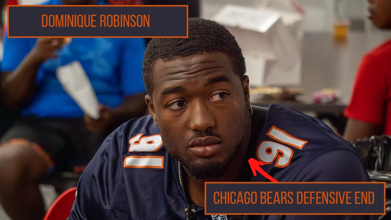 Day In The Life of Chicago Bears Edge Rusher Dominique Robinson - YouTube