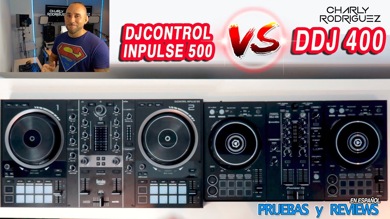 Hercules DJControl inpulse 500 vs Pioneer DDJ 400 (Pruebas Y Reviews ...