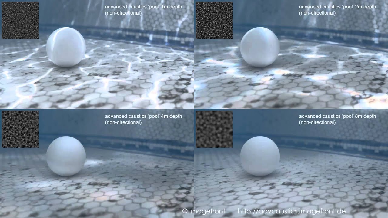 Advanced Water Caustics 'Pool' (non-directional) - YouTube