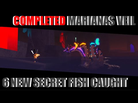 i COMPLETED the Marianas veil UPDATE and caught 6 brand new secret fish ...