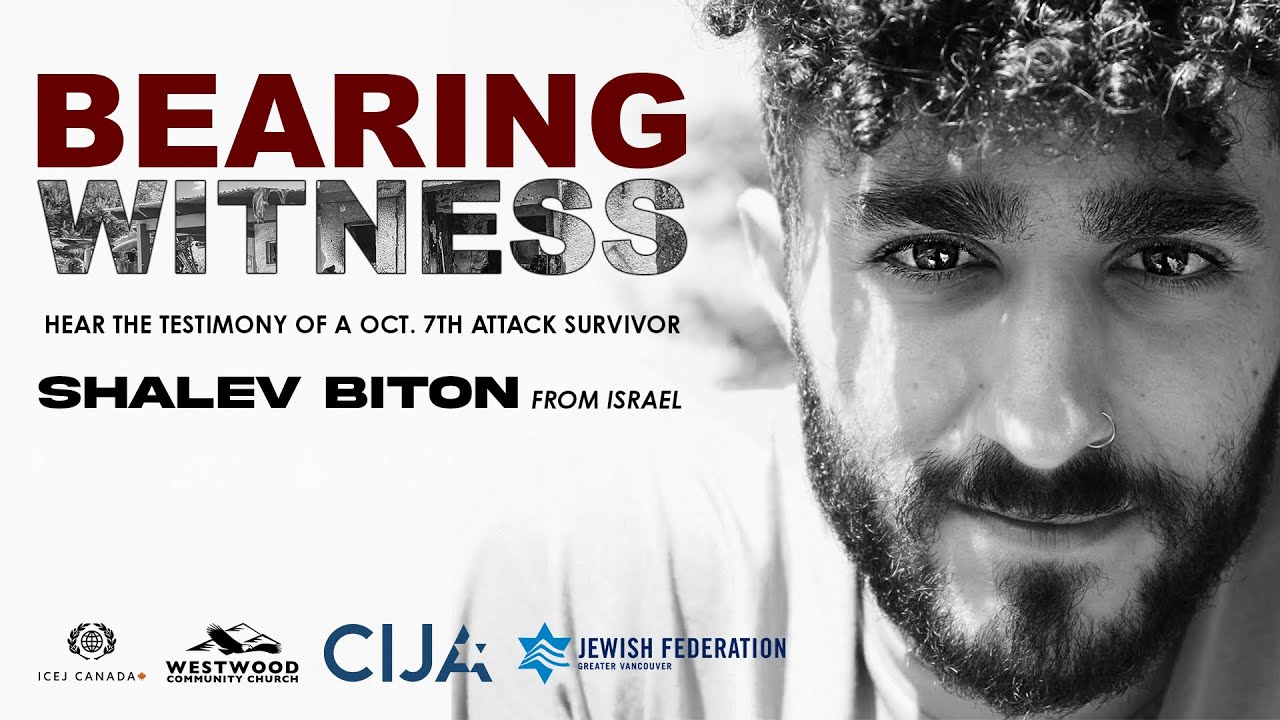 Bearing Witness – Shalev Biton – Oct. 7th Survivor Testimony - YouTube