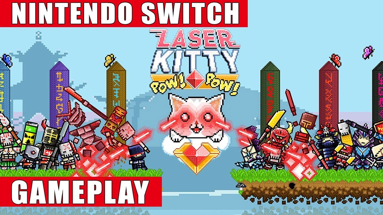 Laser Kitty Pow Pow Nintendo Switch Gameplay - YouTube