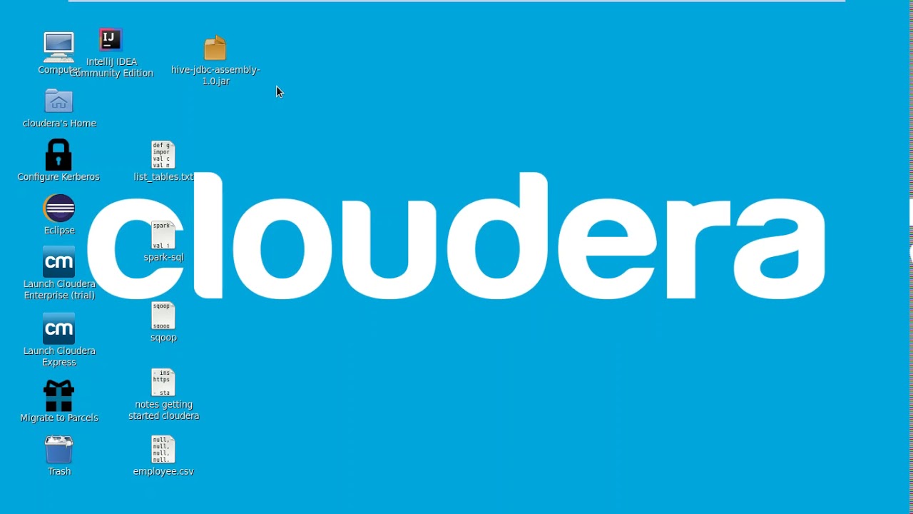 01. Memulai Cloudera Quickstart VM - YouTube