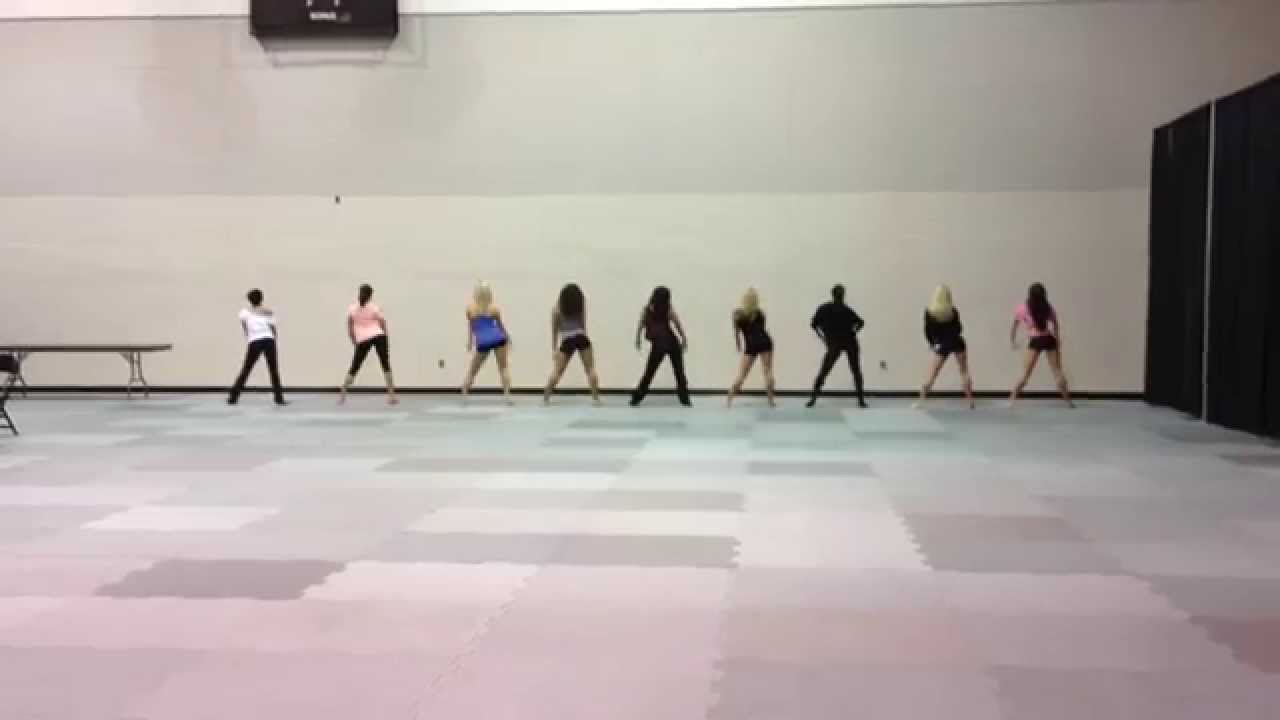 2012-2013 VCU Dance Team Senior Dance- (Practice) - YouTube